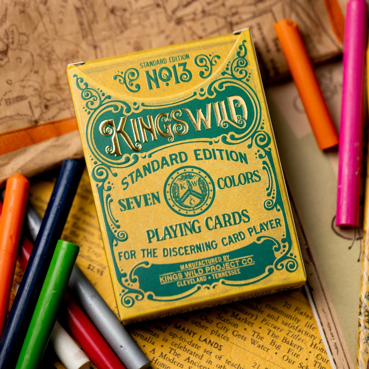 Crayon - Vintage Reimagined Luxury Playing Cards