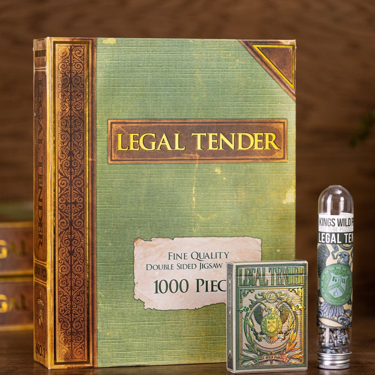 Kings Wild Project Legal Tender Jigsaw Puzzle Full Set | Double-Sided ...